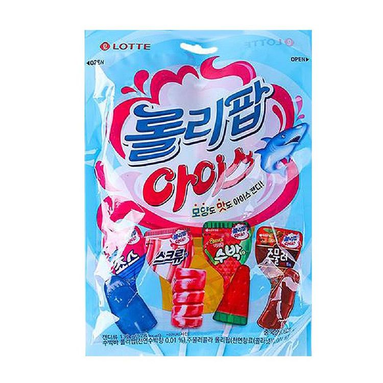 롯데 롤리팝 아이스 132g X 14개 과일사탕 과일캔디 과일맛사탕 과일맛캔디 아이간식 유 홈플러스 택배배송