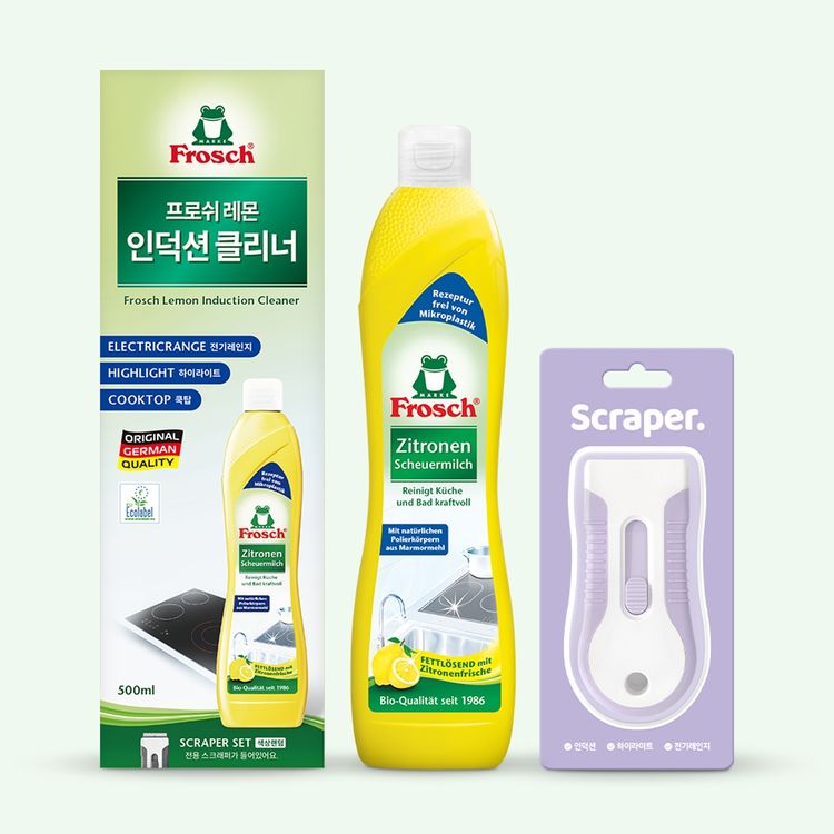 공식몰 독일 레몬 인덕션청소용 클리너스크래퍼 홈플러스 택배배송