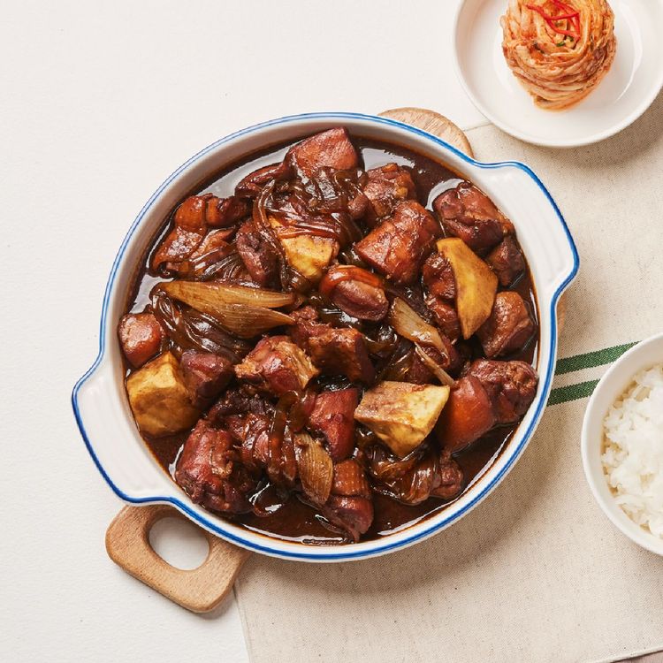 5분조리 안동식 순살 간장 찜닭 밀키트 700g 홈플러스 택배배송