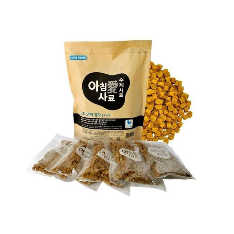 아침애사료 가수분해 수제사료 오리연어감자 1kg 홈플러스 택배배송
