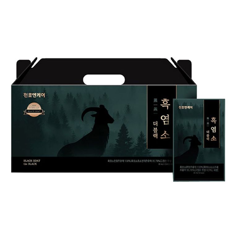 천호엔케어 흑염소 더블랙 70ml X 30포 1박스 홈플러스 택배배송