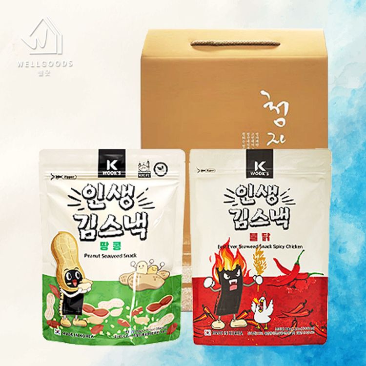 프리미엄 김과자 선물세트 3호땅콩불닭 홈플러스 택배배송
