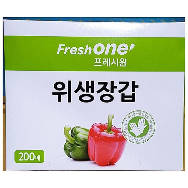 위생 장갑 200매입 일회용 비닐 식당 주방용 쉐프 홈플러스 택배배송