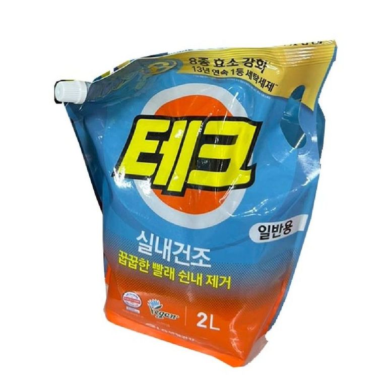 테크 실내건조 액체세제 리필 일반용 2l 홈플러스 택배배송