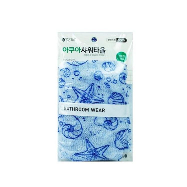 Btm 실용적인 N609a1346c 맑은하루 아쿠아 샤워타올 29 X 98cm 5매 홈플러스 택배배송