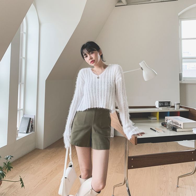 여자 A라인 뒷밴딩 면스판 짧은반바지 3부 숏팬츠 홈플러스 택배배송