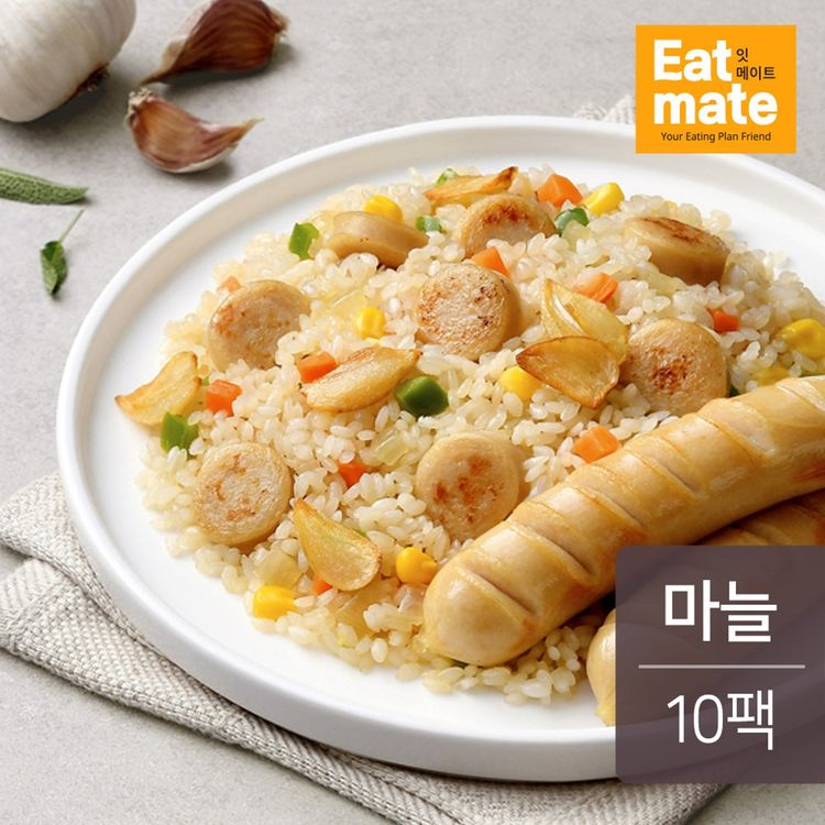 잇메이트 닭가슴살 소시지볶음밥 마늘맛 200gx10팩2kg 홈플러스 택배배송