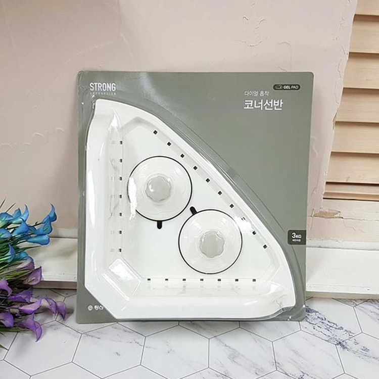 스트롱 실용적인 N6083b61219 다이얼 흡착 코너선반 모서리선반 코너수납장 홈플러스 택배배송