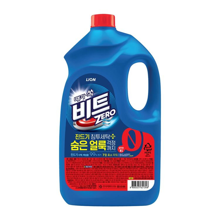 Lion 때가쏙비트 일반 침투세탁 4l X 4개 홈플러스 택배배송