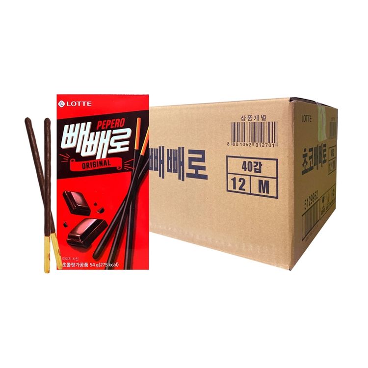 더반 롯데제과 초코 빼빼로54g X 40개입1박스 홈플러스 택배배송