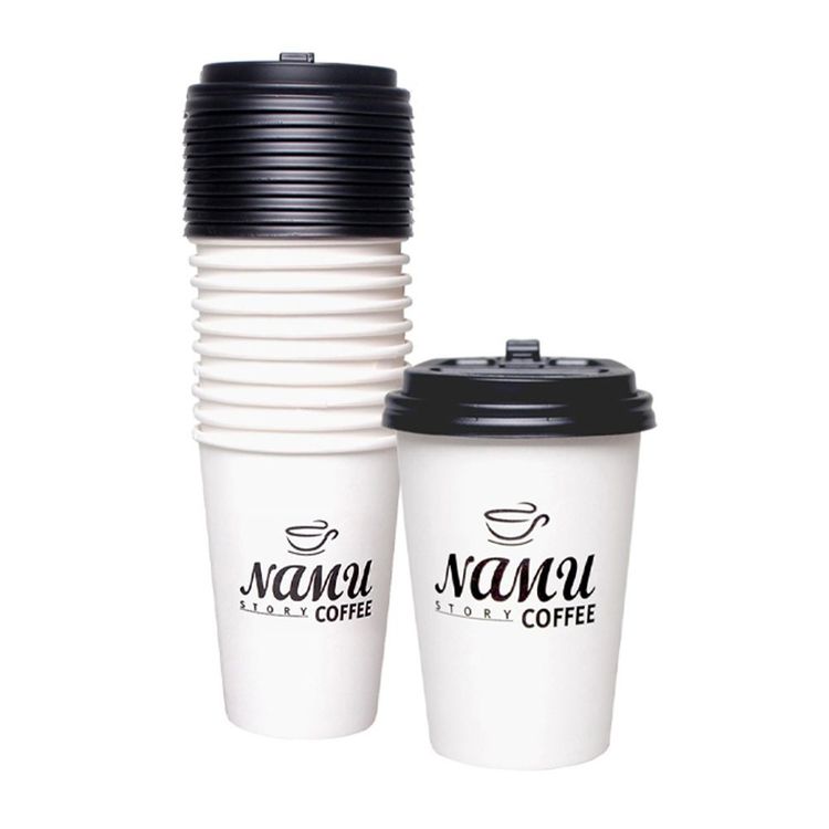 일회용 커피컵뚜껑포함 385ml 10개입 홈플러스 택배배송