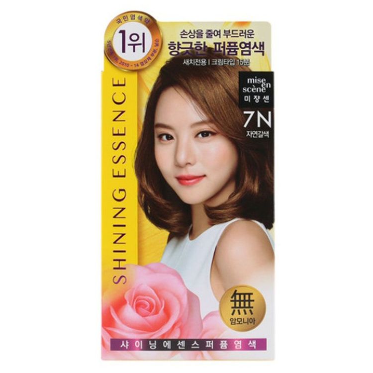 미장센 헤어염색약 샤이닝 에센스 퍼퓸 7n 자연갈색 홈플러스 택배배송