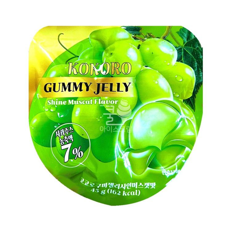 코코로 까먹는 과일맛 젤리 샤인머스캣맛 45g 1개 홈플러스 택배배송