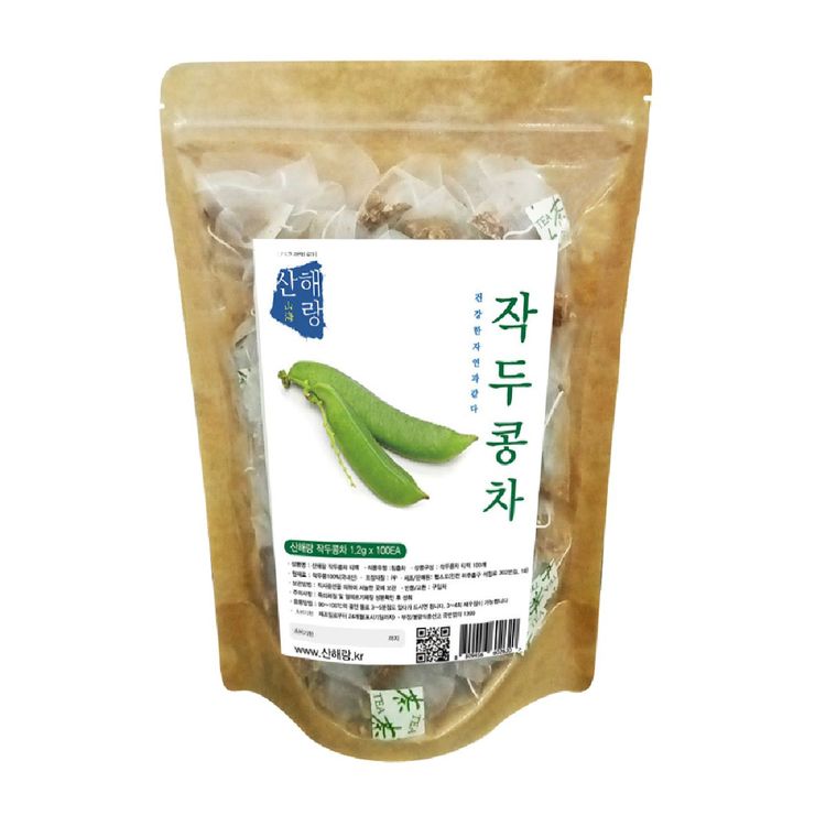 산해랑 볶은 작두콩차 티백 100개입 홈플러스 택배배송