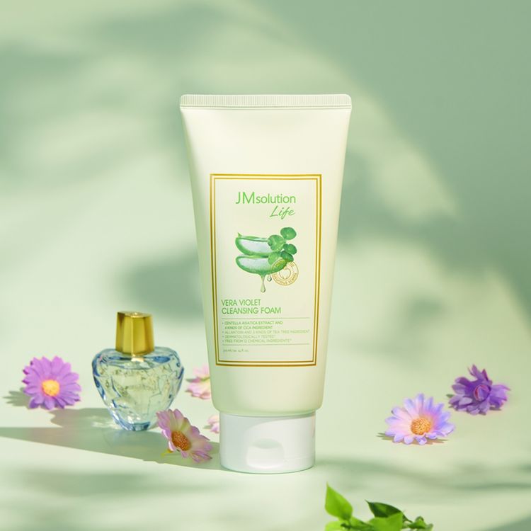 제이엠솔루션 라이프 베라 바이올렛 대용량 클렌징폼 300ml 홈플러스 택배배송