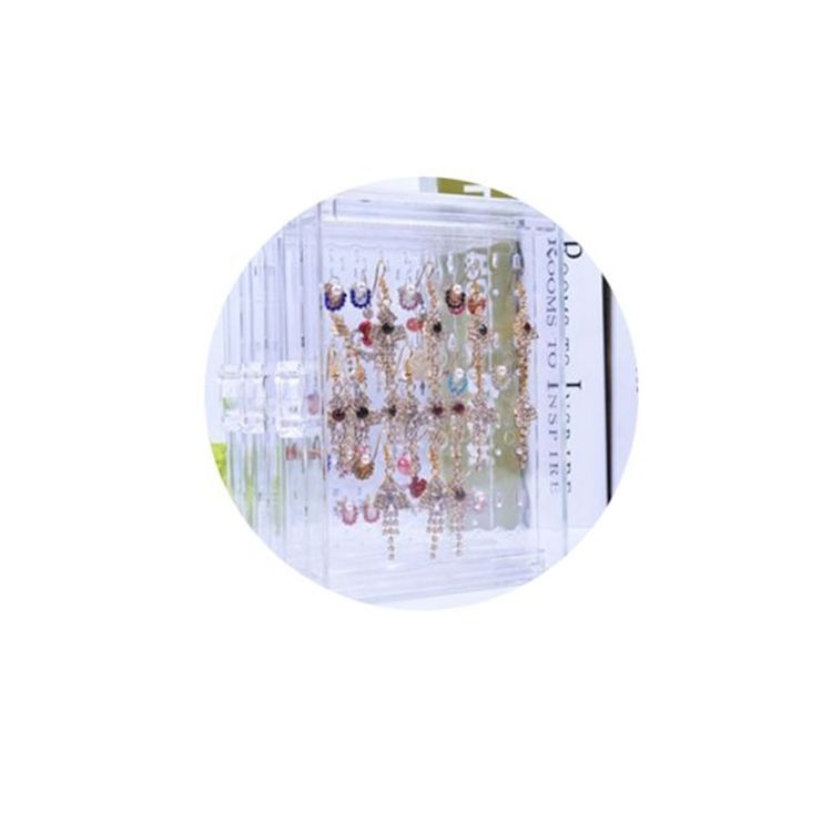 Oh 실용적인 N61919066bf 투명 아크릴 귀걸이 정리함 투명 기본형 홈플러스 택배배송