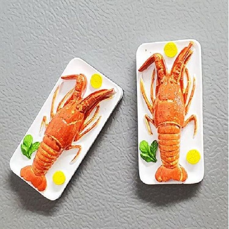 냉장고 실용적인 N7203a0634d 자석 마그넷 주방 인테리어 음식 모형 랍스터 홈플러스 택배배송