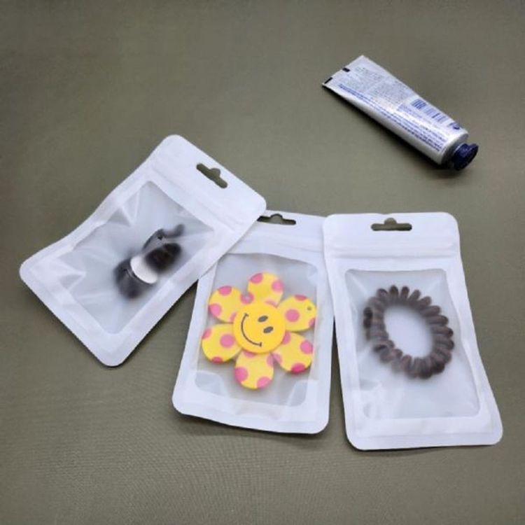 반투명 포장 지퍼백 화이트 8cmx13cm 홈플러스 택배배송
