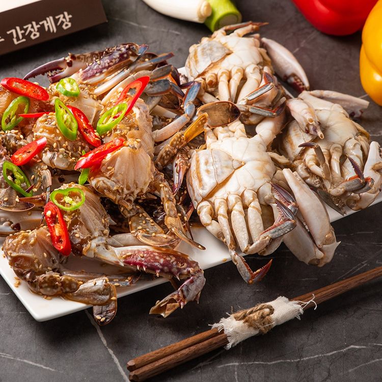 미각기행 선별한 통꽃게 간장게장 1kg 홈플러스 택배배송