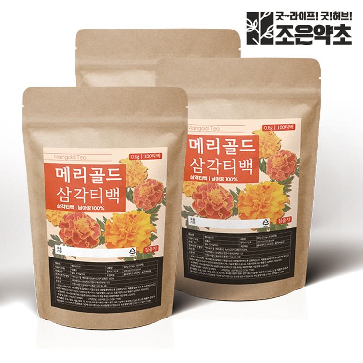 메리골드 메리골드꽃차 100티백 대용량 X 3 홈플러스 택배배송