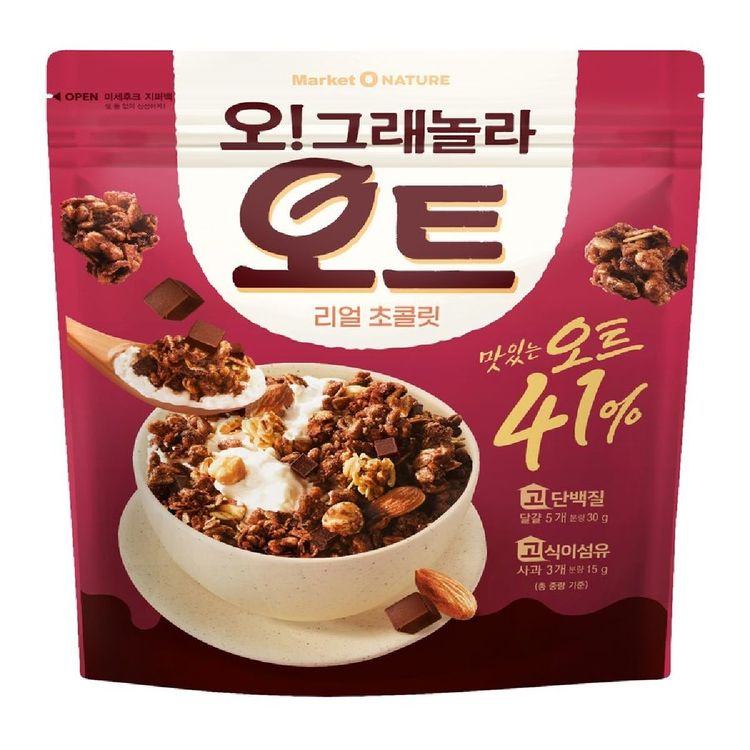 오리온 오그래놀라 오트리얼초콜릿 255g 홈플러스 익스프레스