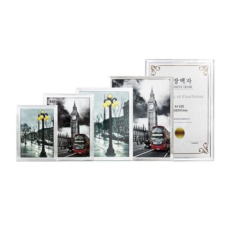 크리스탈 액자 8x10 은색 홈플러스 택배배송