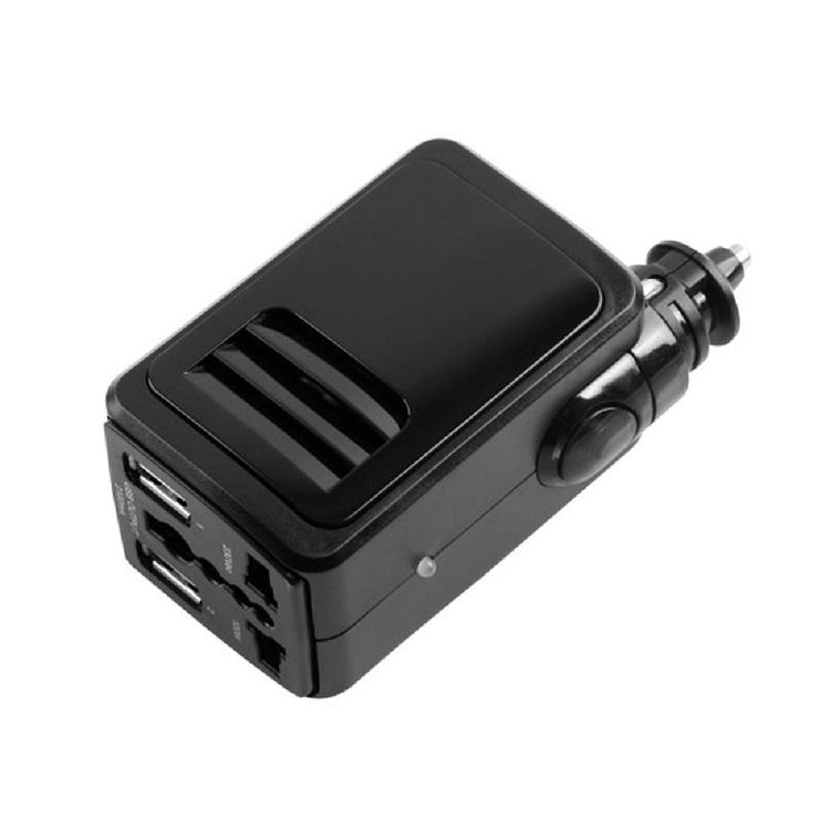 Coms 차량용 인버터 Usb 2포트 유니버셜 전기 콘센트 홈플러스 택배배송