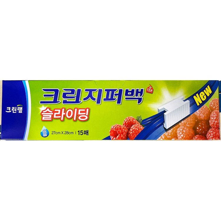 지퍼백크린랩 슬라이딩 대 15매 홈플러스 택배배송