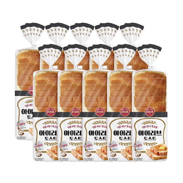 기린 아이러브 토스트 식빵 750g X10개 홈플러스 택배배송