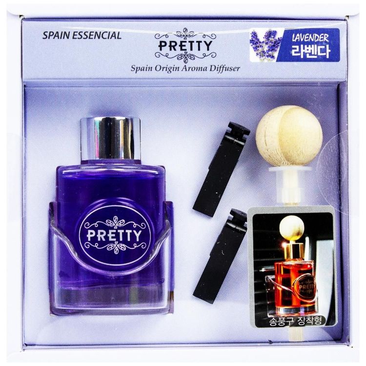 프리티 차량 송풍구 장착형 디퓨저 30ml 라벤다 홈플러스 택배배송