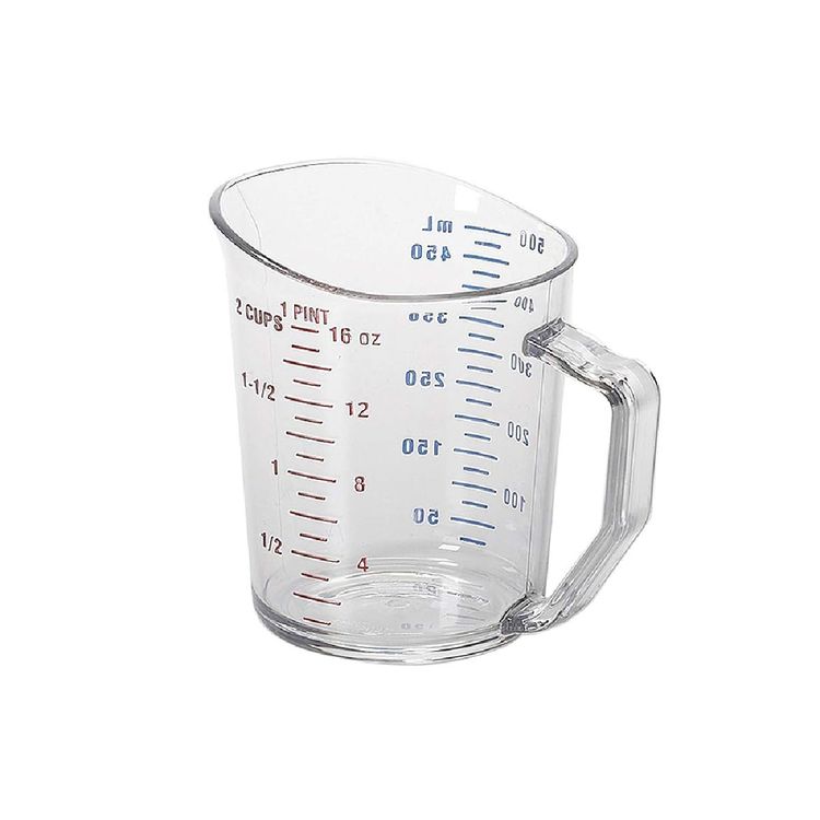 Cambro 캠브로 Pc 계량컵 500ml 플라스틱 베이킹 이유식 비커 홈플러스 택배배송