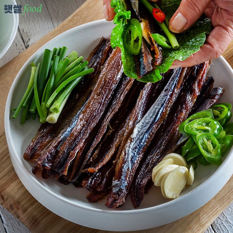 햇 포항 구룡포 과메기 철 꽁치 손질 10마리 20쪽 야채세트 홈플러스 택배배송