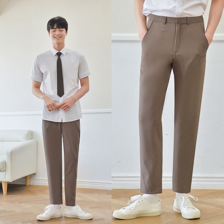 하복 스판 코코아 교복바지 남자 홈플러스 택배배송