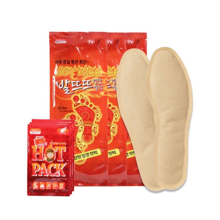 발을 따뜻하게 발뜨뜨 발열깔창 1세트깔창50장핫팩10장핫팩깔창 깔창형발열핫팩 온열깔 홈플러스 택배배송