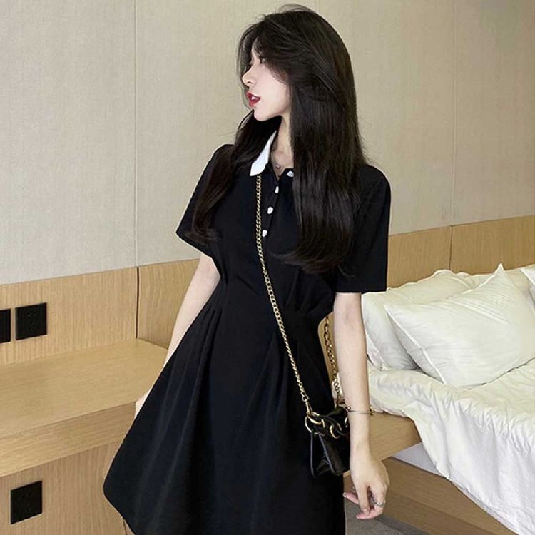 여자 소개팅 미팅 룩 코디 20대 카라 반팔 원피스 홈플러스 택배배송