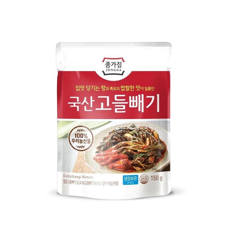 반찬 대상 종가집 고들빼기 150g 홈플러스