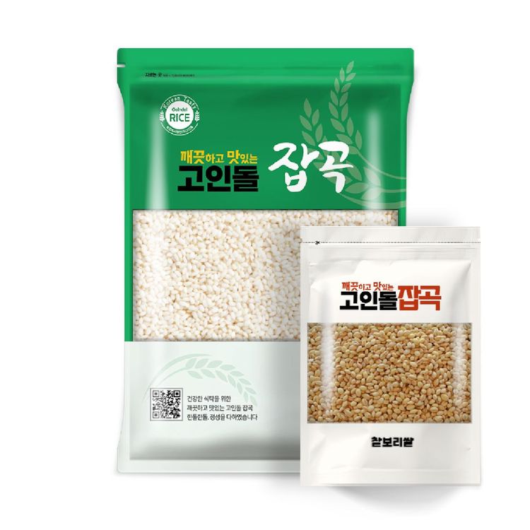 고인돌 쌀4kg 국내산 찹쌀 찰보리200g증정 홈플러스 택배배송