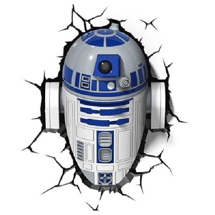 스타워즈 R2d2 3d 데코 라이트 벽조명 벽등 홈플러스 택배배송