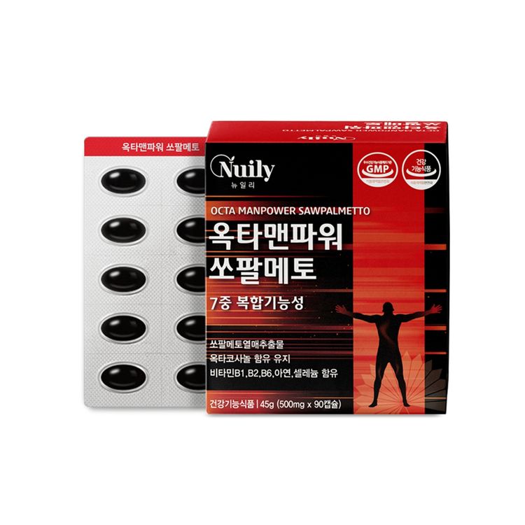 뉴일리 7중복합기능성 옥타맨 파워쏘팔메토 90캡슐 홈플러스 택배배송