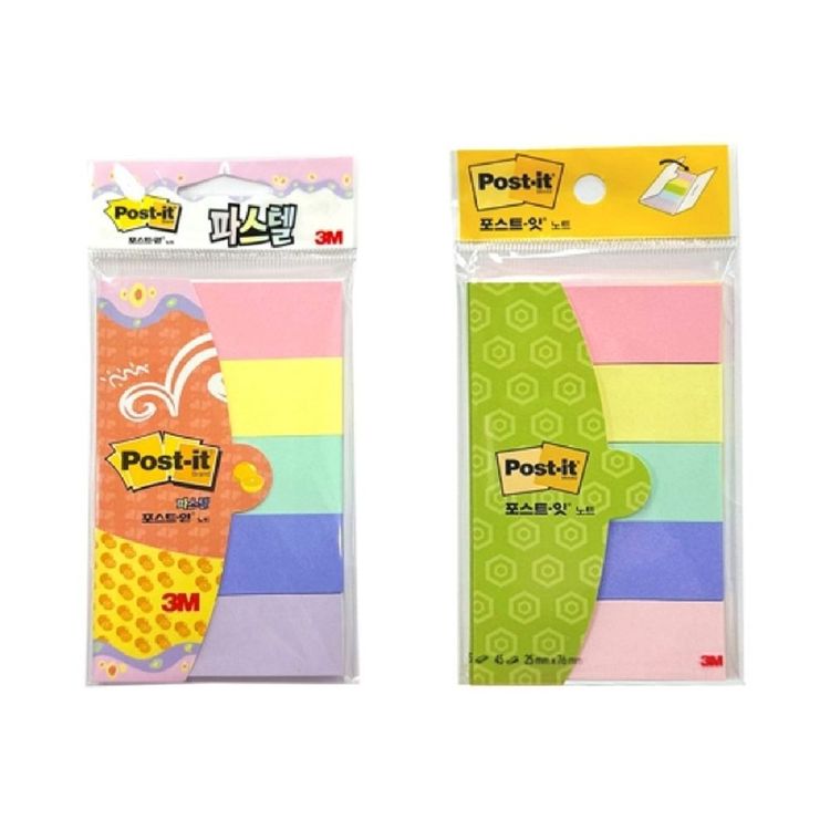 3m 포스트잇 노트 수첩식 613 5 파스텔25x76mm 45 홈플러스 택배배송