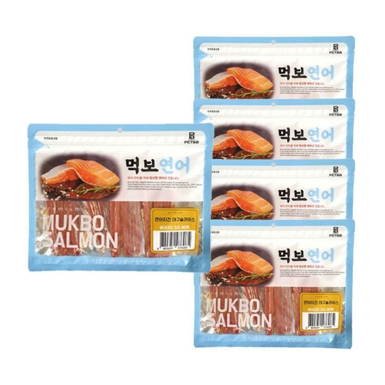 강아지육포 강아지 연어 치킨 대구 300g 5p 반려견 육포 간식 홈플러스 택배배송