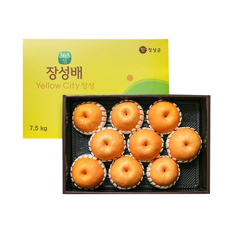 남도장터 에코한마음 비파괴당도확인 장성 신고배 선물세트 75kg 9~10과 홈플러스 택배배송