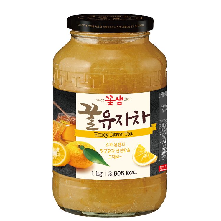 꽃샘 꿀유자차 1kg 홈플러스 택배배송