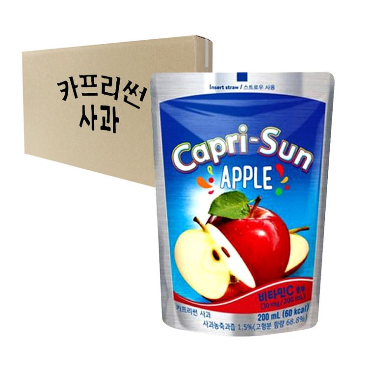 농심 카프리썬 사과 200ml 20개입 박스 홈플러스 택배배송