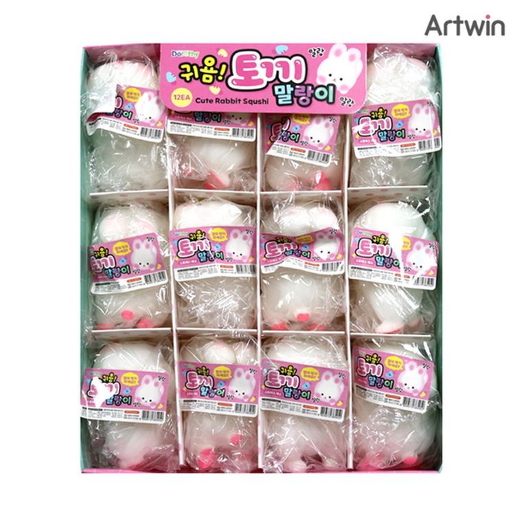 바보사랑 2500 귀욤 토끼 말랑이 Box12개입 홈플러스 택배배송