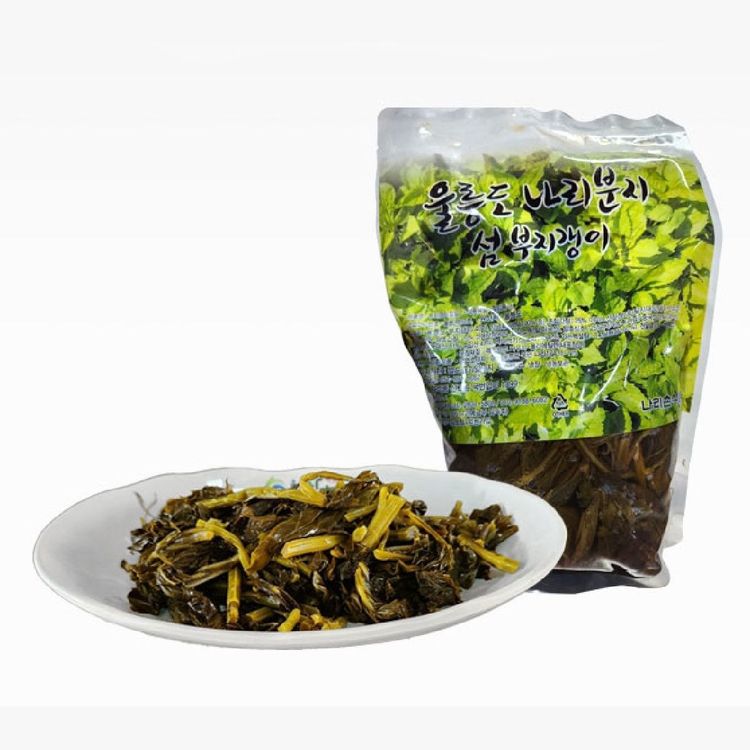 나리촌식당 울릉도 특산물 부지갱이절임 부지깽이나물 1kg 건나물 절임 홈플러스 택배배송