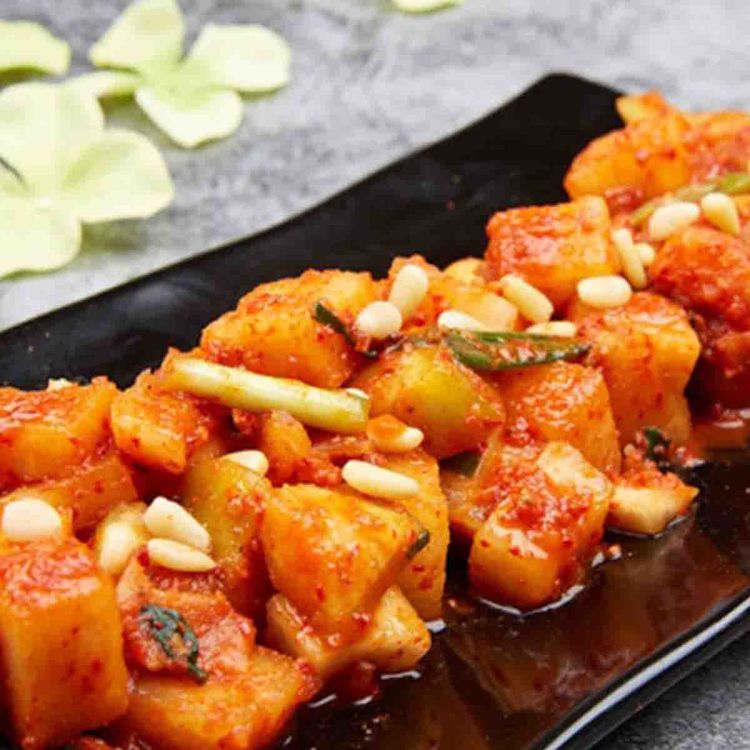 남도장터 코리아 나비골김치 전통 전라도식 국내산 깍두기 2kg 홈플러스 택배배송