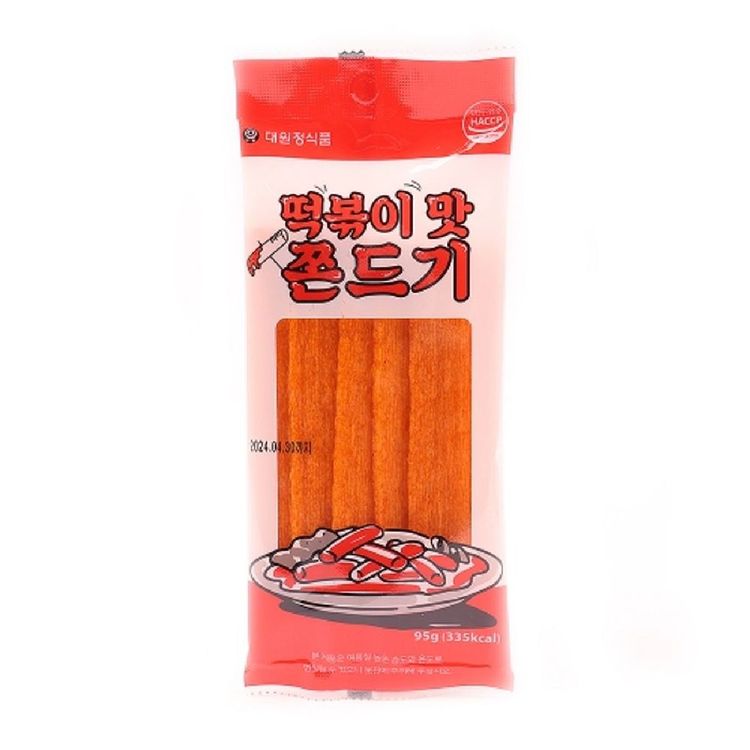 대원 떡볶이맛 쫀드기 95g 1박스 20개입 홈플러스 택배배송