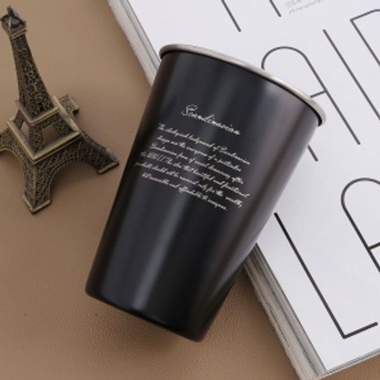 아임레터링 N2285c7d193 스텐컵500ml 블랙 음료수 물컵 홈플러스 택배배송