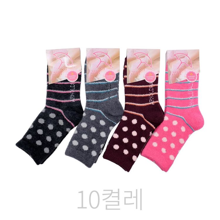 겨울양말 아놀드파마 숙녀용 수면양말 10켤레 탁텔 보온양말 홈플러스 택배배송